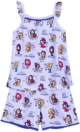 Amazon.com: Disney Princesses Short Sleep Set for Girls Multi: Clothing ...