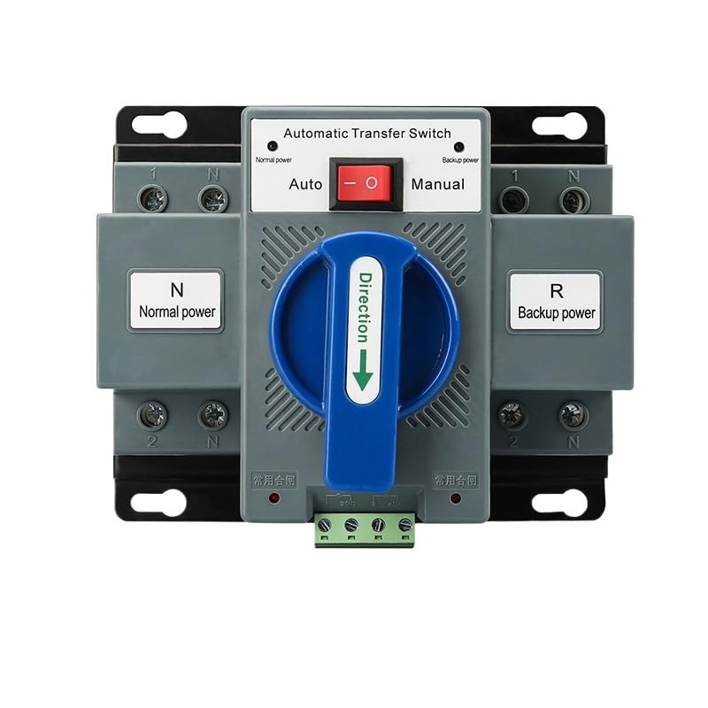 Snapklik.com : ATS Automatic Transfer Switch 2P 63A 220V 110V Dual ...
