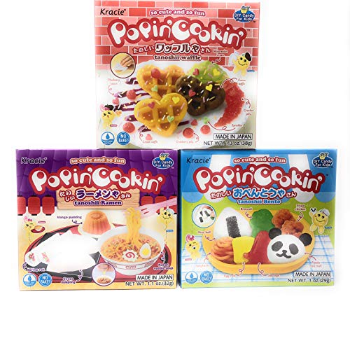 Popin’ Cookin Diy Candy Kit (8 Pack Varieties) - Tanoshii Bento, Ramen ...