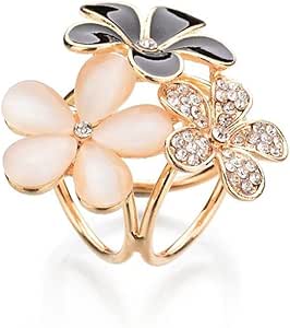 Amazon.com: LEVINE scarf ring,Scarf Rings,Metal Ring Clip, Women ...