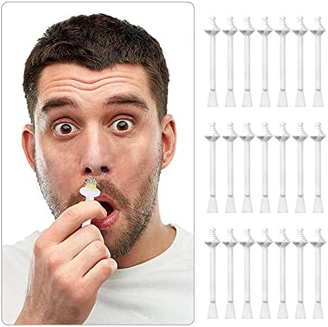 Amazon.com : BlueZOO 30PCS 2-IN-1 Nose Wax Applicator Sticks Spatulas ...
