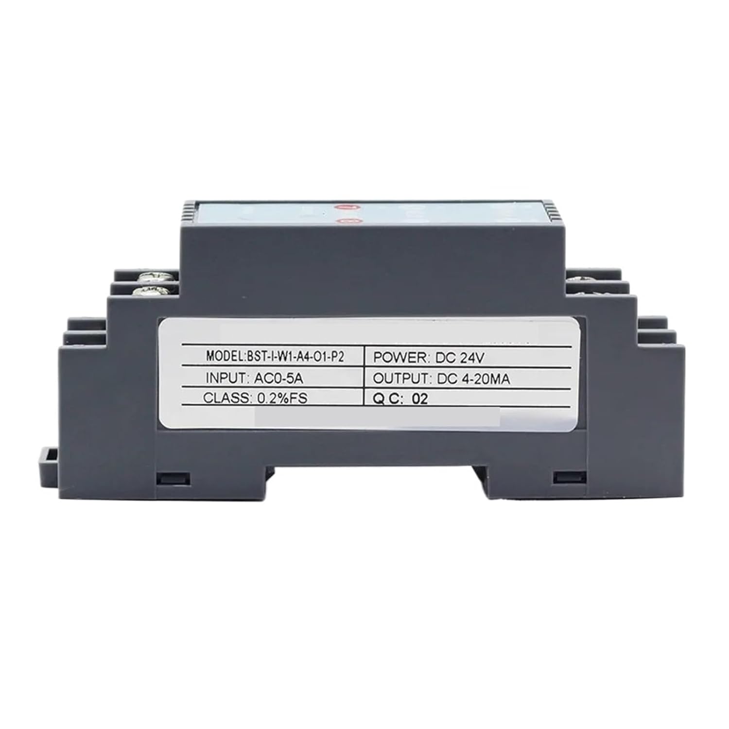 AC Current Transmitter Sensor Transducer AC 1A 5A 10A 20A Input 4-20mA ...