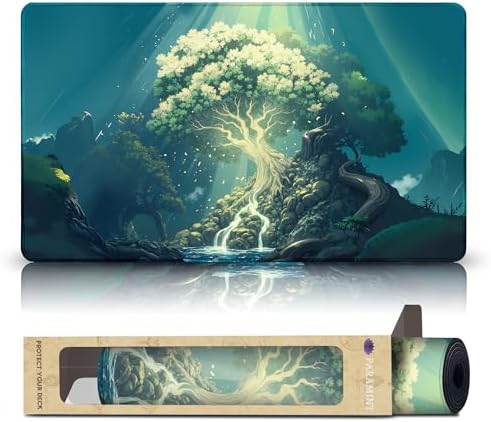 Amazon.com: Paramint Green-Blue Guild (Stitched) - MTG Playmat ...