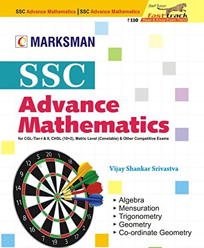 Buy SSC Advance Mathematics Book Online at Low Prices in India | SSC ...