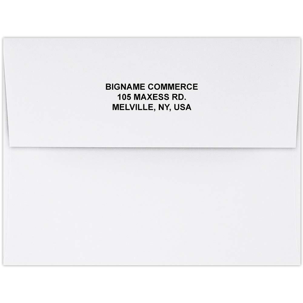 Address On Back Of Envelope Fiore Press Letterpress — Shop