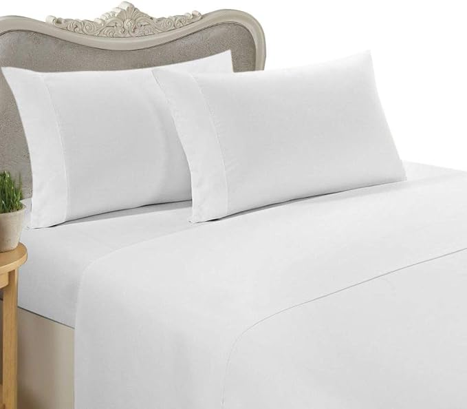 Amazon.com: sheetsnthings Olympic Queen Size 600-Thread-Count Cotton ...
