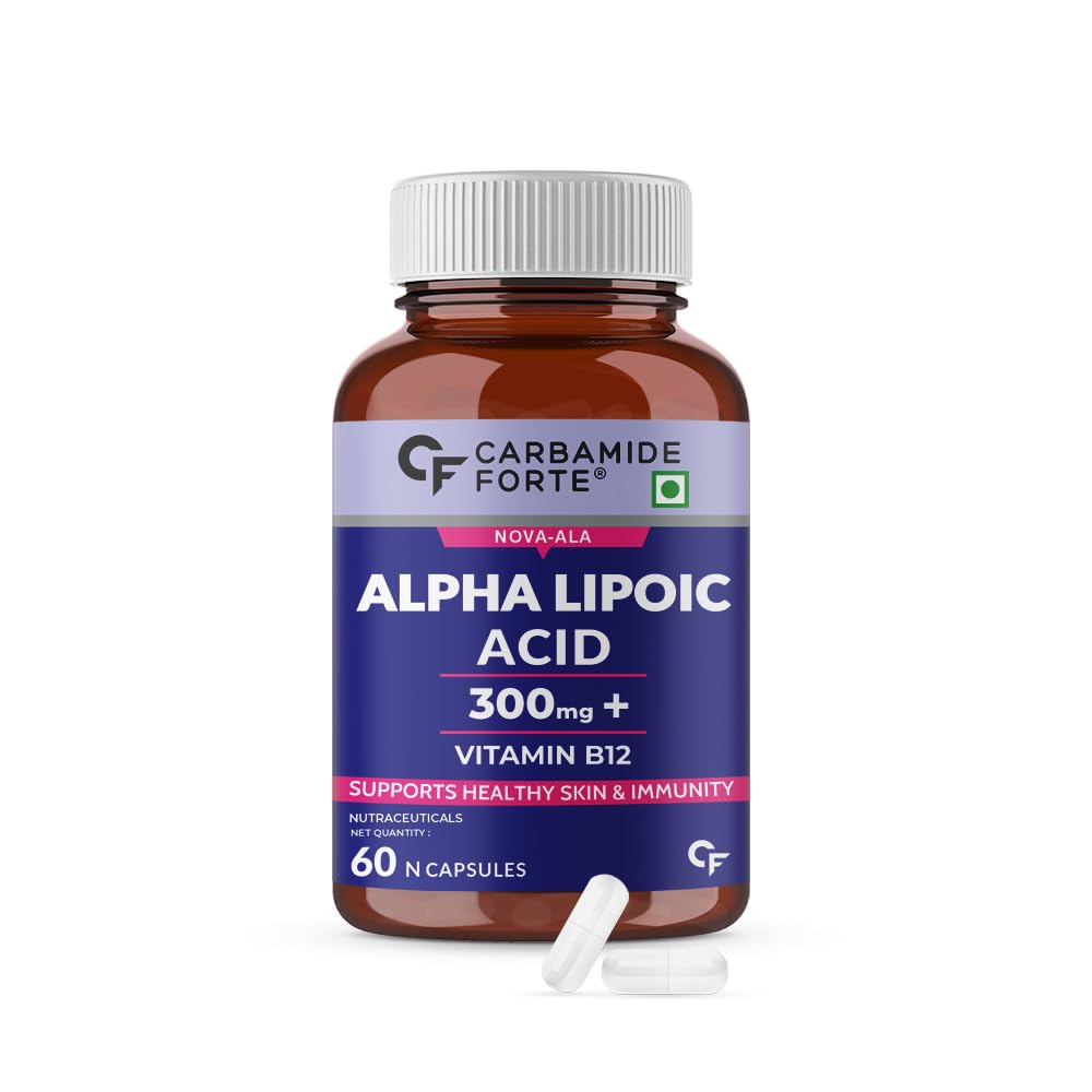 Buy Carbamide Forte Alpha Lipoic 300mg s with B12 & Lycopene |ALA ...