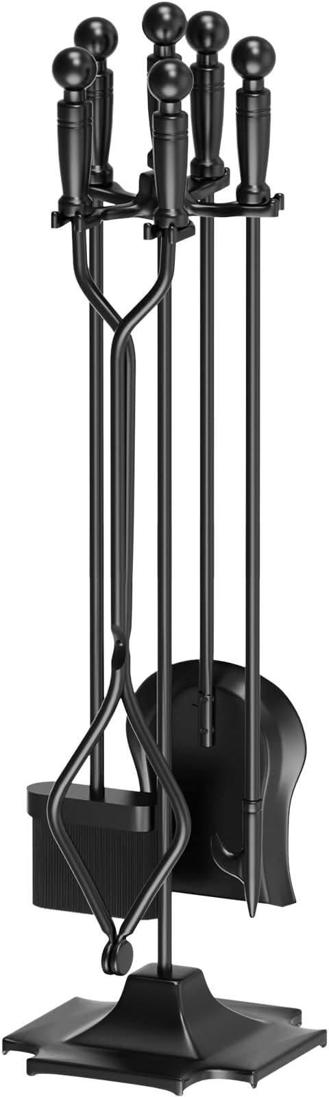 Amazon.com: Goplus Fireplace Tool Set, Outdoor Modern Fireplace Tools ...