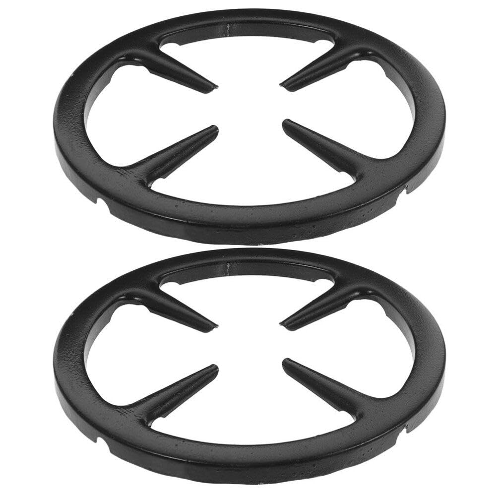Amazon.com: UPKOCH Desktop Stand 2pcs Cast Iron Gas Stove Cooker Plate ...