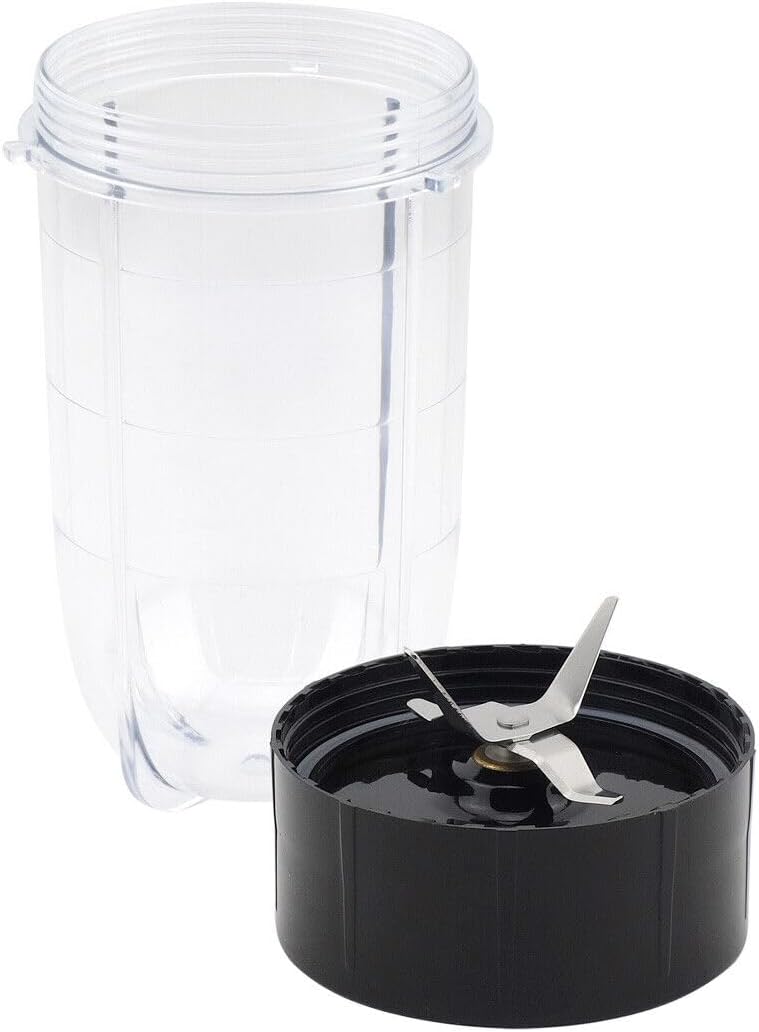 Amazon.com: Magic Bullet Blender Cups,Tall 22oz Cup with Handle Cross ...