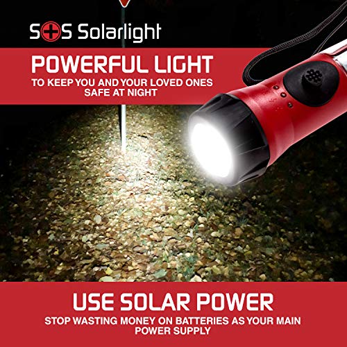 SOS Solarlight Solar Flashlight Review - Solar Panel America