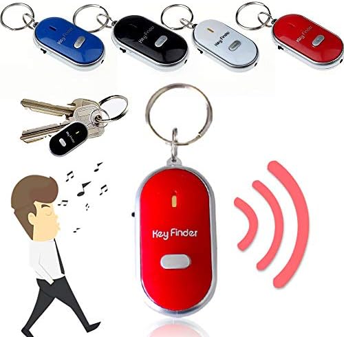 Amazon.com: Generic Whistle Keychain Finder, Portable Car Keys Anti ...