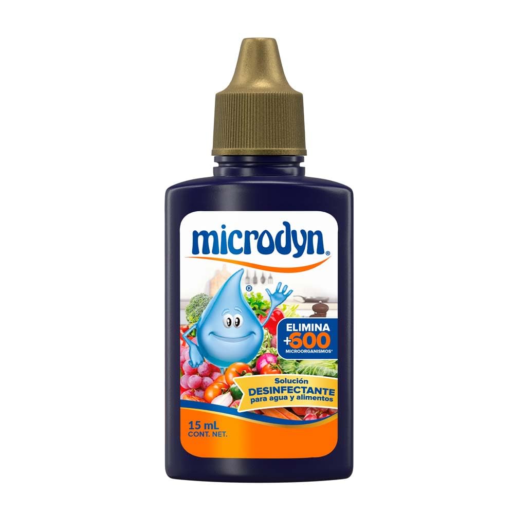 Microdyn Desinfectante para agua y alimentos Plata 15ml : Amazon.com.mx ...