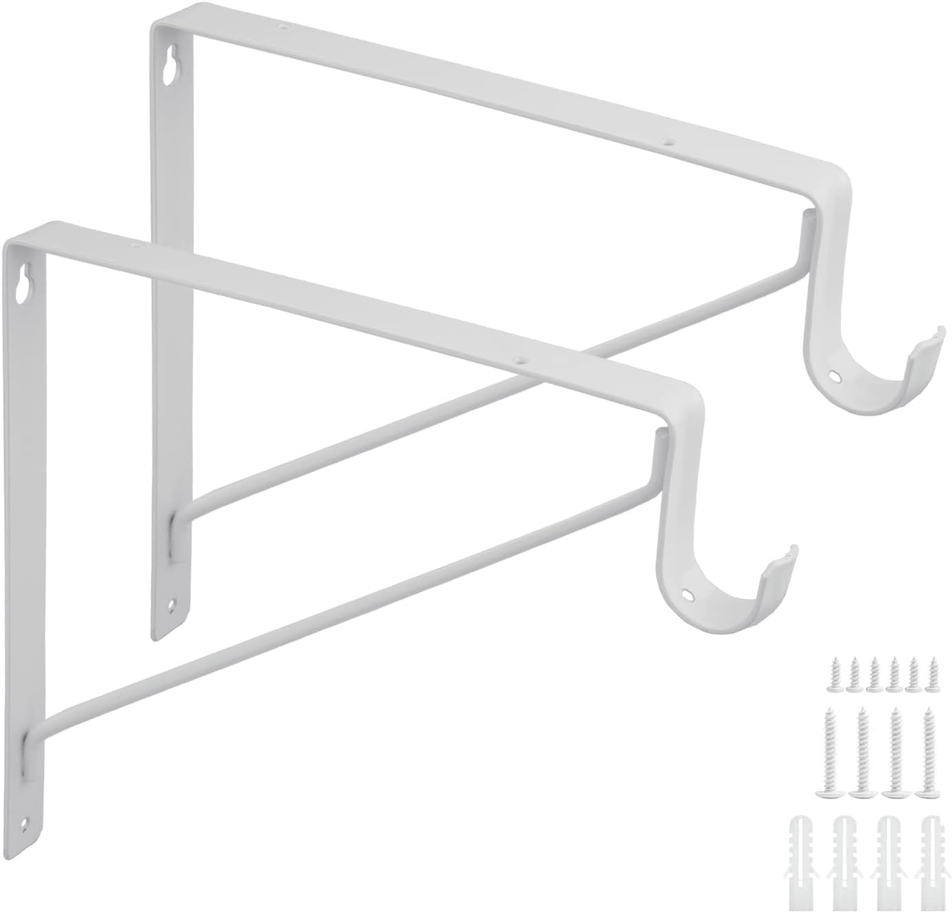 50 Pack, 24" T-bar accoustical bar Hanger Box Support 1 1/2" or 2 1/8 ...