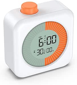 LOFICOPER Visual Timer Digital, 60-Minute 3-in-1 Countdown Timer for ...