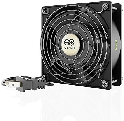 AC Infinity AXIAL 9225, Muffin Fan, 120V AC 92mm by 92mm by 25mm High ...