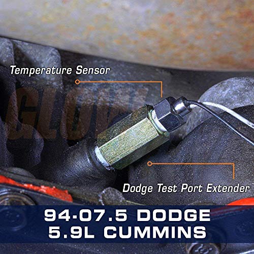 Snapklik.com : GlowShift Transmission Test Port Sensor Thread Adapter ...