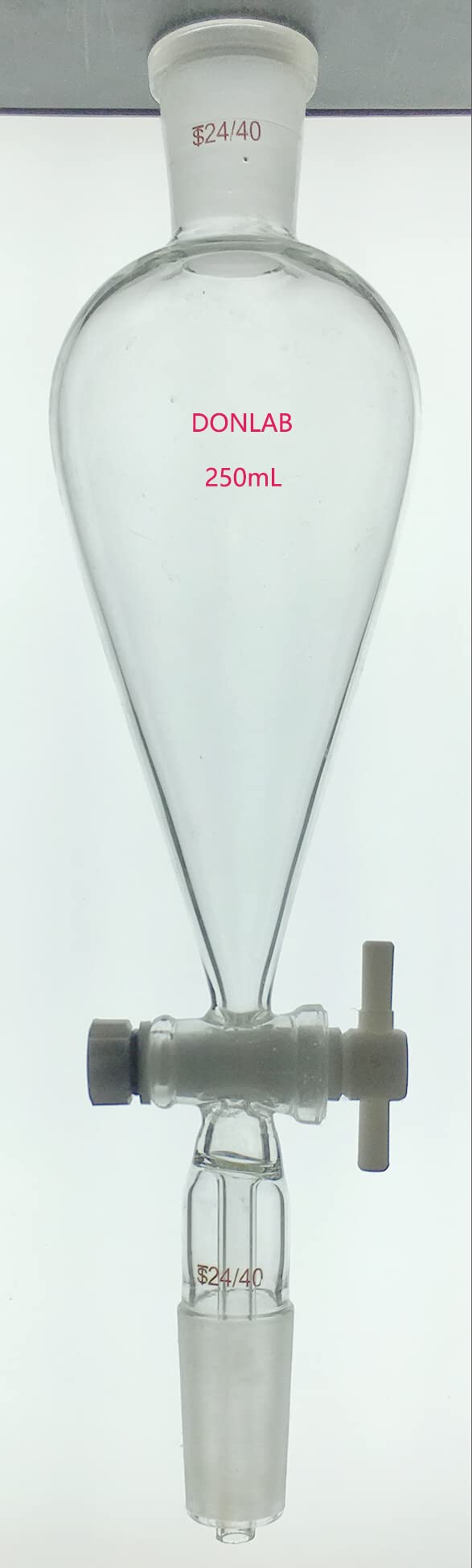 Buy DONLAB EBJ-3000 Glass 3000ml Conical Separatory Funnel with Lower ...
