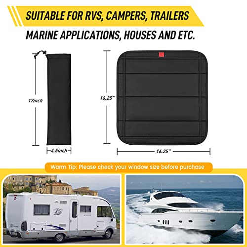 Snapklik.com : Funomo Magnetic RV Roof Vent Cover, 16.2516.25 Inch ...
