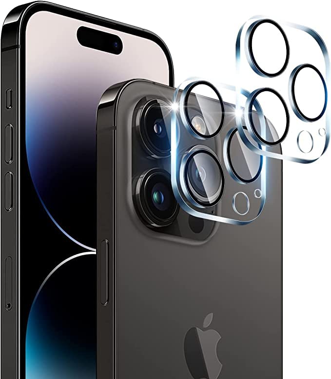CASENED Tempered Glass Camera Lens Protector for Iphone 14 Pro/ 14 Pro ...