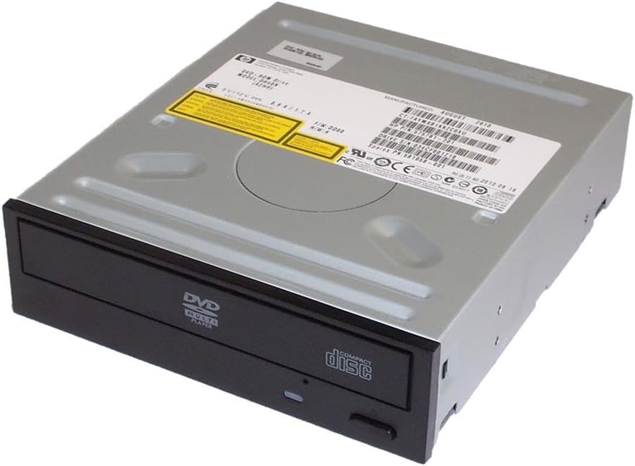 Amazon.com: HP 581599-001 16X SATA DVD-ROM Optical disc Drive (Jack ...