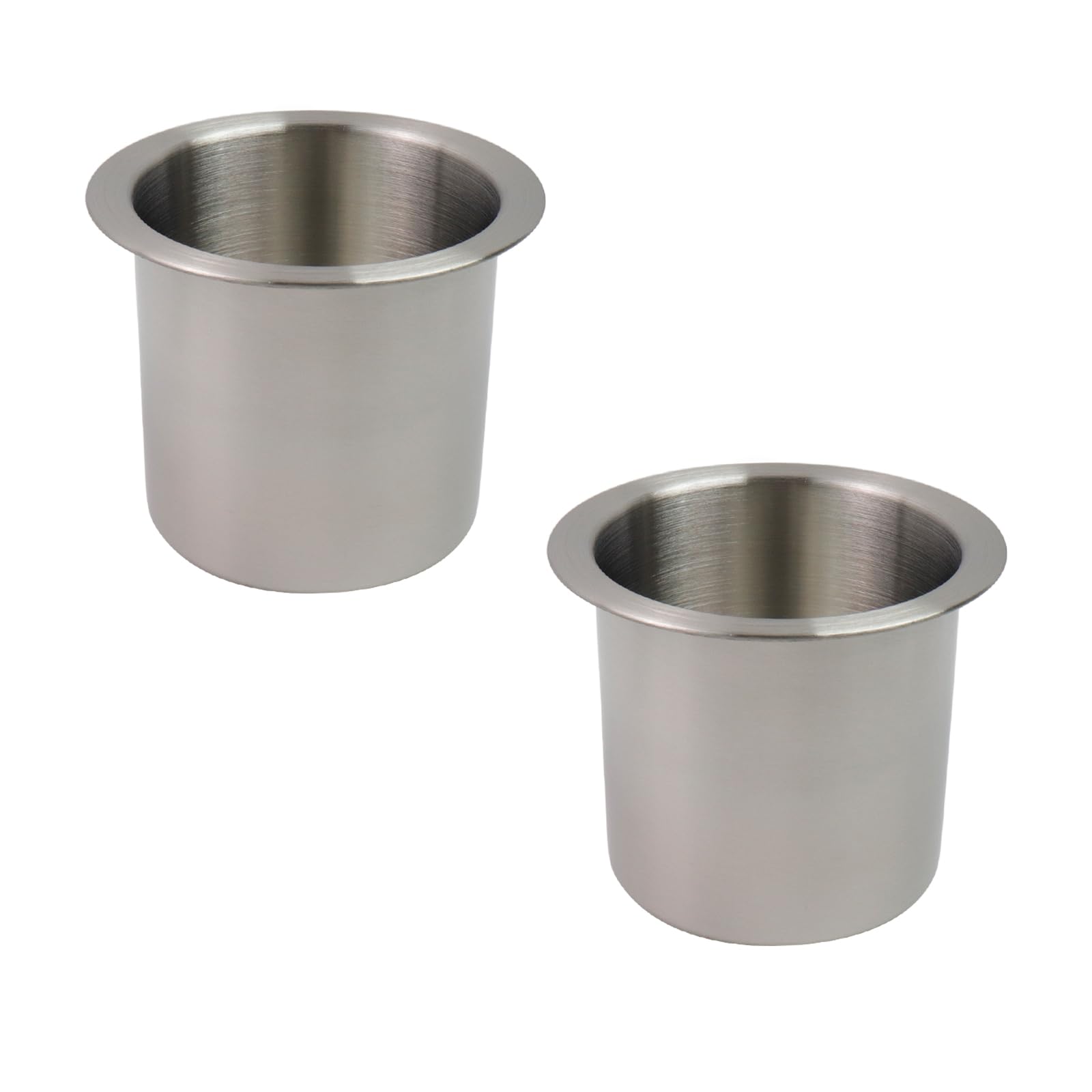 Amazon.com: Dnyta 2pcs Stainless Steel Cup Holder Insert Height 3.5 ...