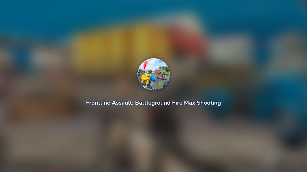 Frontline Assault Battleground Fire Max Shooting - App on Amazon Appstore