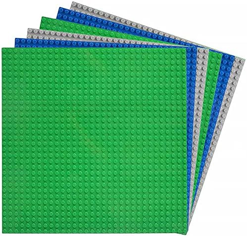 Classic Baseplates Building Bricks Base Plates 25CM x 25CM Compatible ...