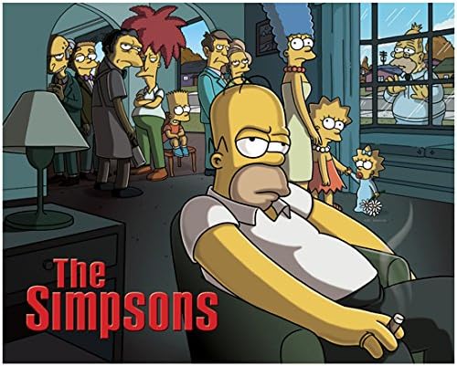 The Simpsons (TV Series 1989 - ) 8 Inch x 10 Inch PHOTOGRAPH Homer ...