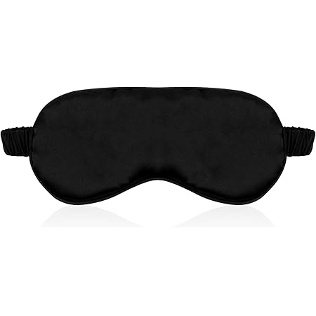 Silk Sleep Eye Mask for Men Women, Comfortable Super Soft Eye Mask with ...