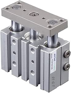 Amazon.com: ZLOCYIVHE Three-axis Cylinder 12/16/20/25/32/40/50 ...