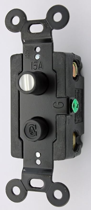 Classic Accents Single Pole Antique Reproduction Push Button Light ...