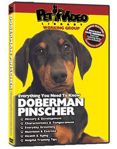 Amazon.com: DOBERMAN PINSCHER DVD! Includes Dog & Puppy Training Bonus ...