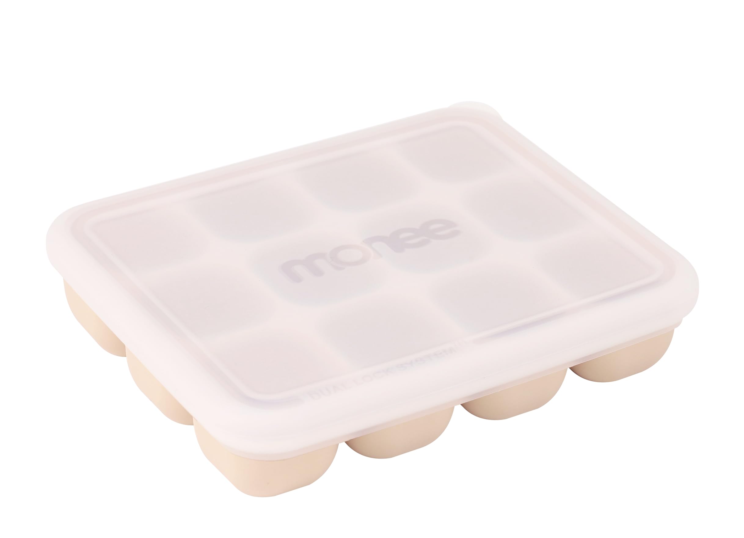 Amazon.co.jp: monee シリコン フリージング 15ml x 12キューブ ブロックトレー 離乳食ストック 小分け 作り置き ...