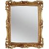 Amazon.com: OIGUMR Square Wall Mirror Vintage Mirror Gold Mirror (Gold ...