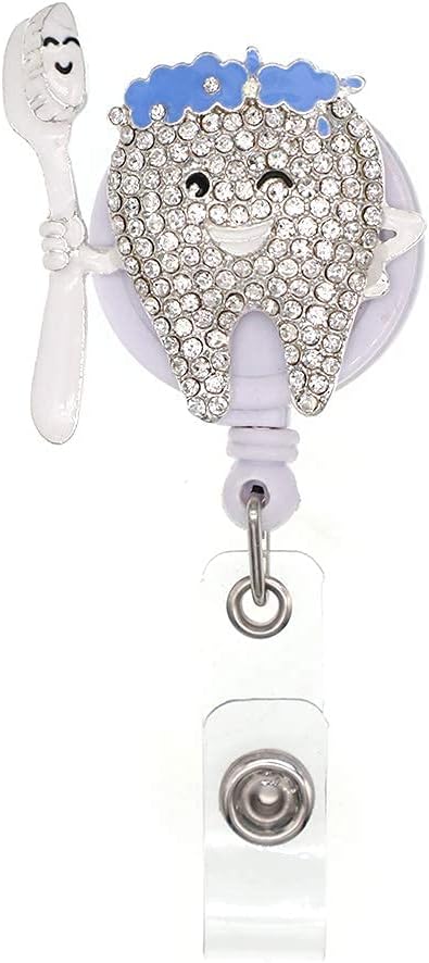 Amazon.com : Geyoga 12 Pcs Dental Assistant Week Badge Holder ...