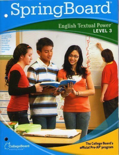 SpringBoard English Textual Power Level 3 (Level 3): Susie Challancin ...