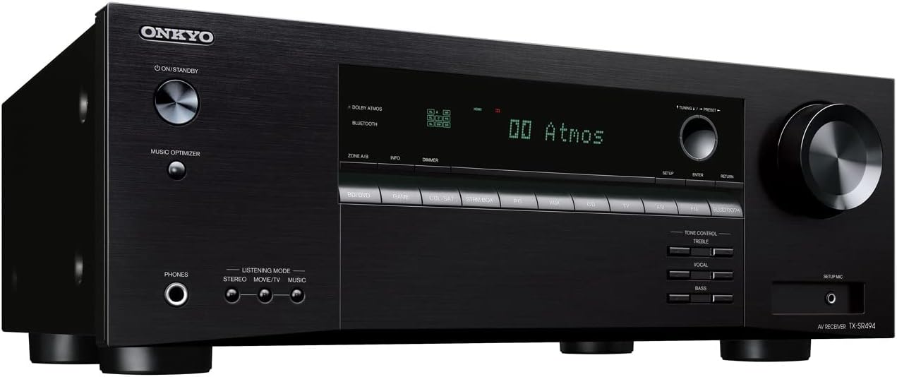 Amazon.com: Onkyo TX-8220 2 Home Audio Channel Stereo Receiver with Bluetooth,black : Electronics