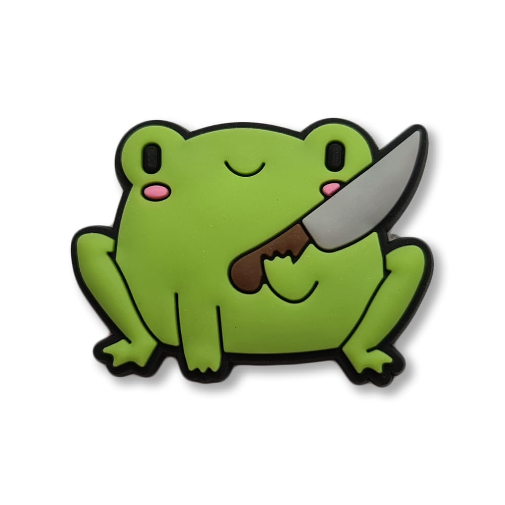 SUPER CUTE Funny Frog Toad Chef - Charms For Crocs/Shoes : Amazon.co.uk ...