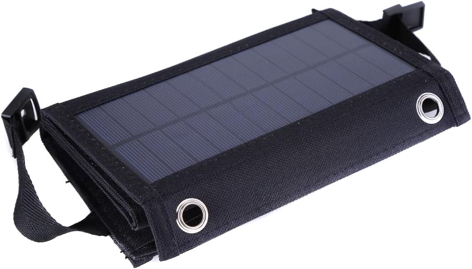 Amazon.com : SEADEAR Folding Solar Panel 5V/8W with USB Port Folding ...