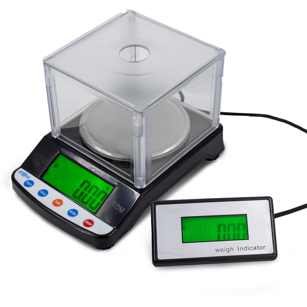 Atom ® Digital Jewellery Scale with Cabinet, For Weighing Valuables, Gemstone, Jewellery with ...