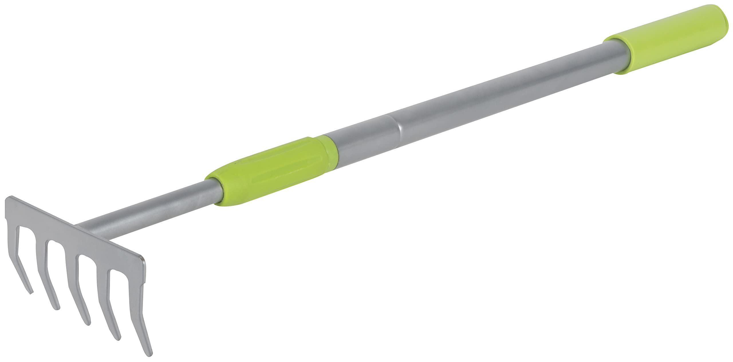 Heavy Duty Extending Telescopic Leaf Rake - Long Handled Garden Tool ...