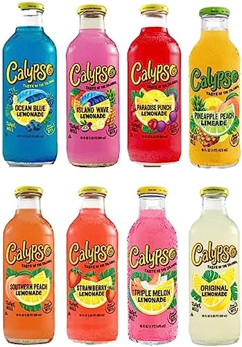 Amazon.com : BeeQ Box - (Pack of 8) Variety Calypso Lemonade , 8 ...