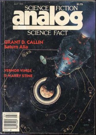Analog 1984-July: Contributors include G. Harry Stine, Vernor Vinge.: Amazon.com: Books