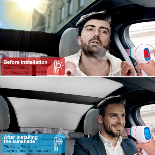 Snapklik.com : 2024 Upgraded Roof Sunshade For Tesla Model 3 ...