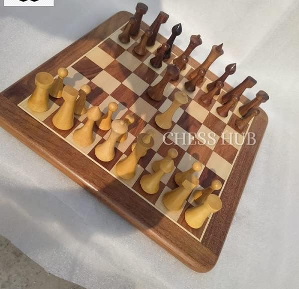 Juego de ajedrez combinado Herman Ohme de 4 pulgadas juego de ajedrez ...