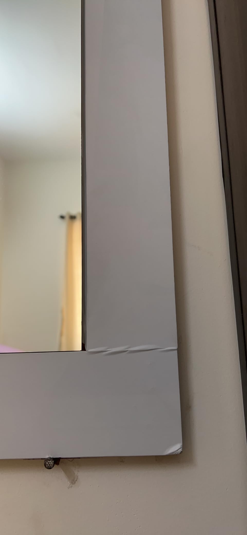 Buy 999STORE Printed Wall Glass Mirror Mirror on Wall Blue Abstract ...