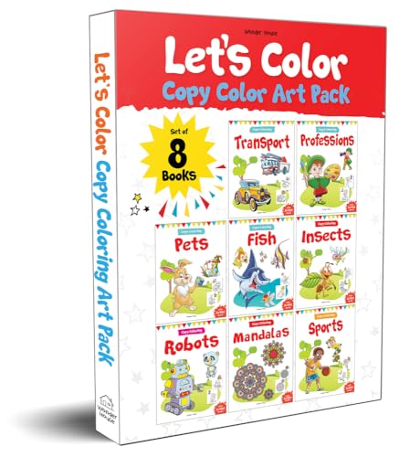 Snapklik.com : Lets Colour Copy Colouring Boxset