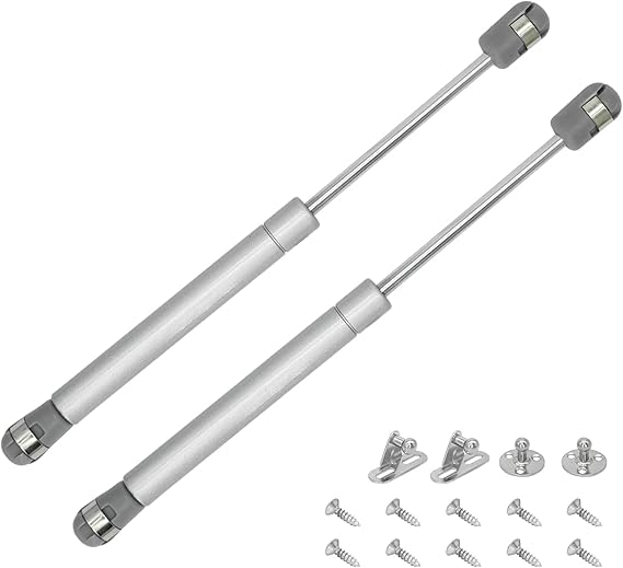 ZENVALY Gas Strut, 2 Pcs Slow Close Hinges, Soft Close Gas Spring, Lift ...