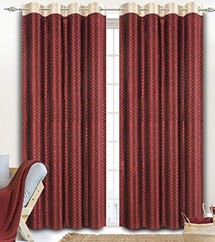 Buy Curtain Window Size 4Feet x 5 Feet - 3 Pc (Three Pieces) - Highly ...